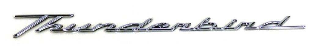 Thunderbird Emblem Script Lettering - 2002-2005 T-Bird - Thunderbird ...